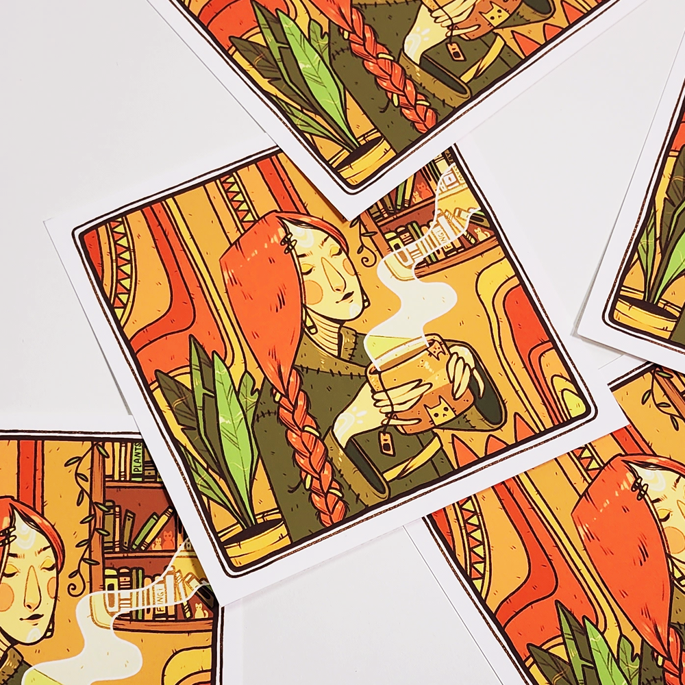 Salzone Studio - Shop Cute Art Prints, Clay Magnets, Bookmarks & More